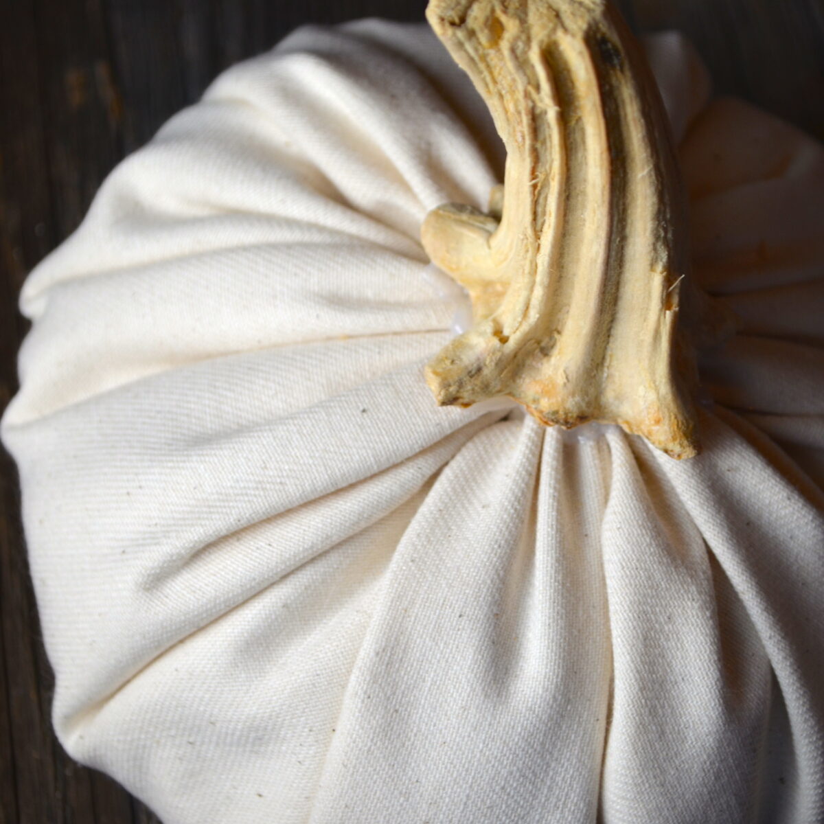 DIY CLOTH PUMPKIN TUTORIAL