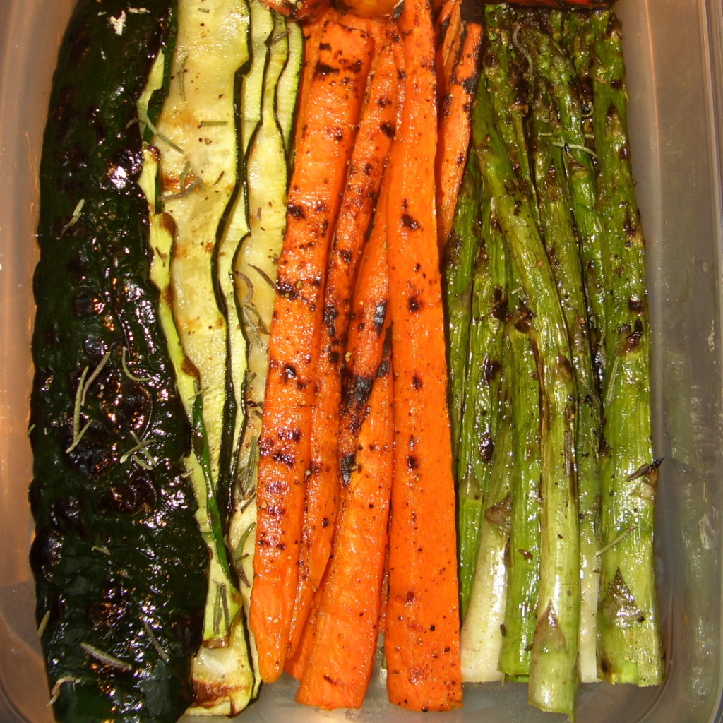 GRILLED SPRING VEGETABLES