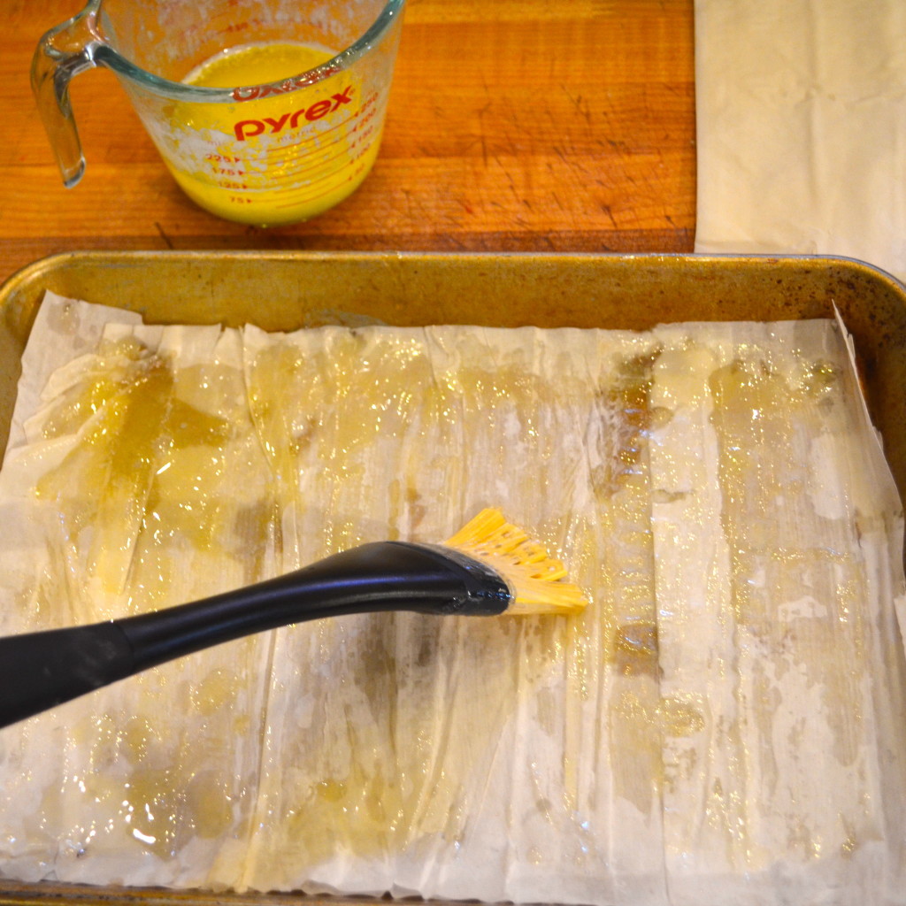 PHYLLO WRAPPED WILD SALMON WITH SPINACH