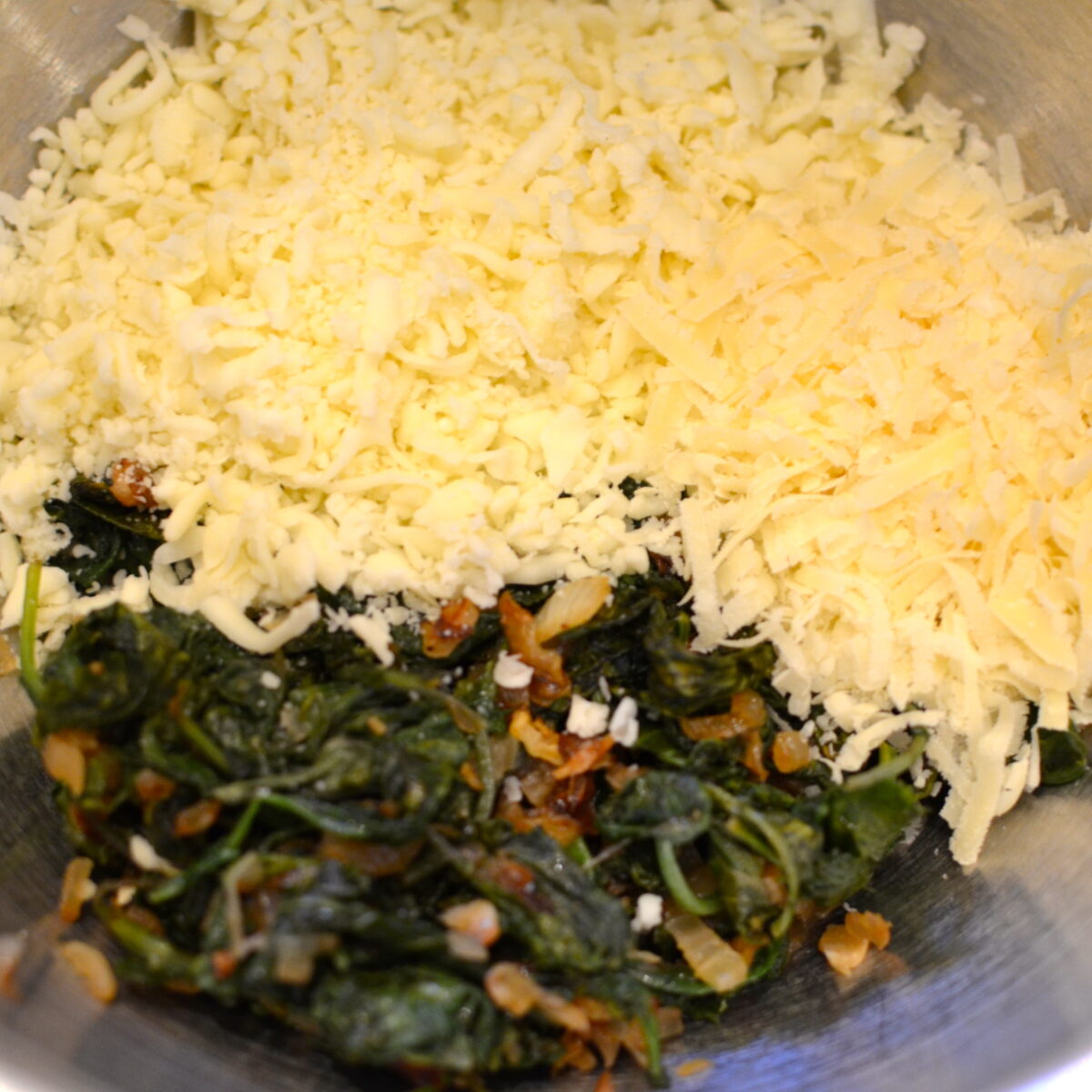 KALE AND CHEESE STUFFED CHICKEN ROLLS