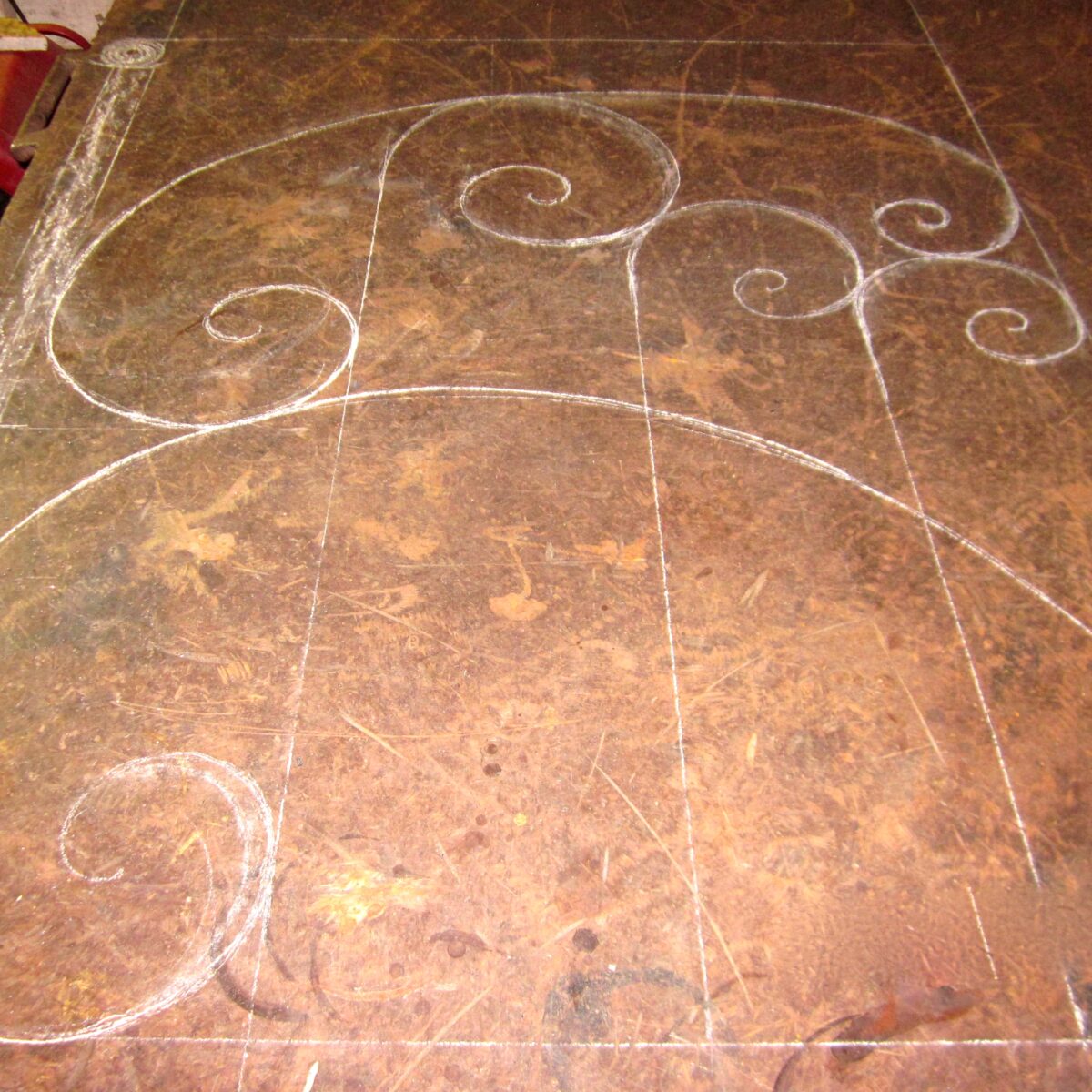 MY LATEST HAND FORGED WROUGHT IRON PROJECT